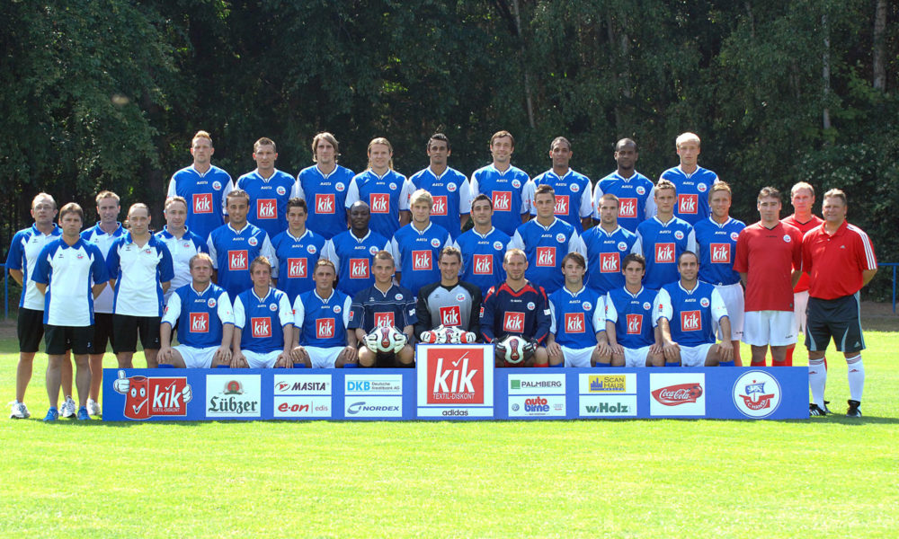 Mannschaftsfoto des FC Hansa Rostock 2007/2008 » hansanews.de