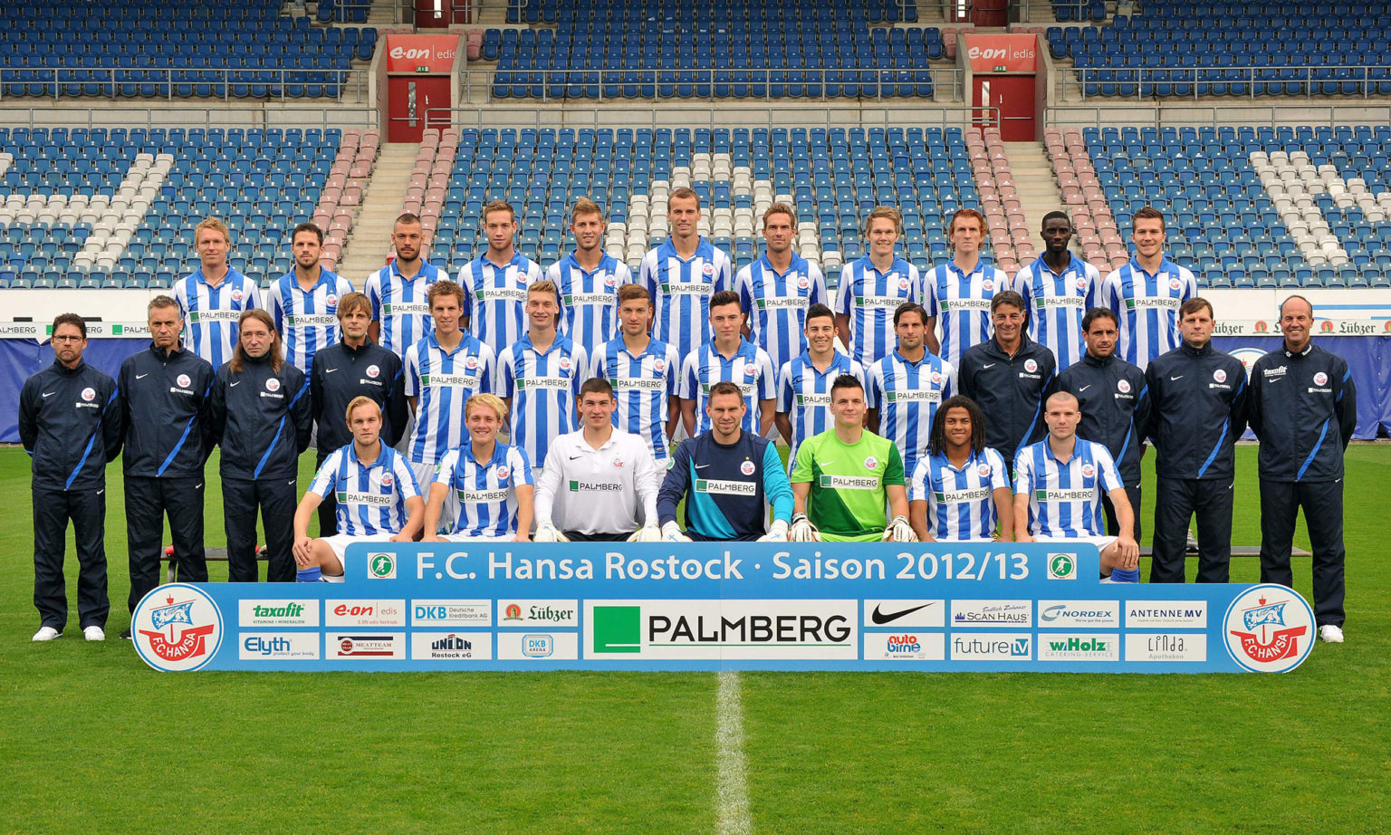Mannschaftsfoto des FC Hansa Rostock 2012/2013 » hansanews.de