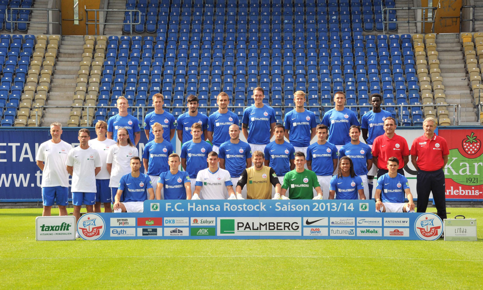 Mannschaftsfoto des FC Hansa Rostock 2013/2014 » hansanews.de